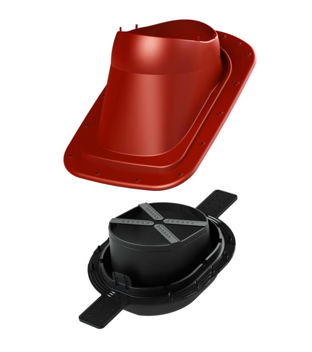 Kattoläpivienti Vilpe Classic Vino 2K punainen [7820183] | Suomen ...