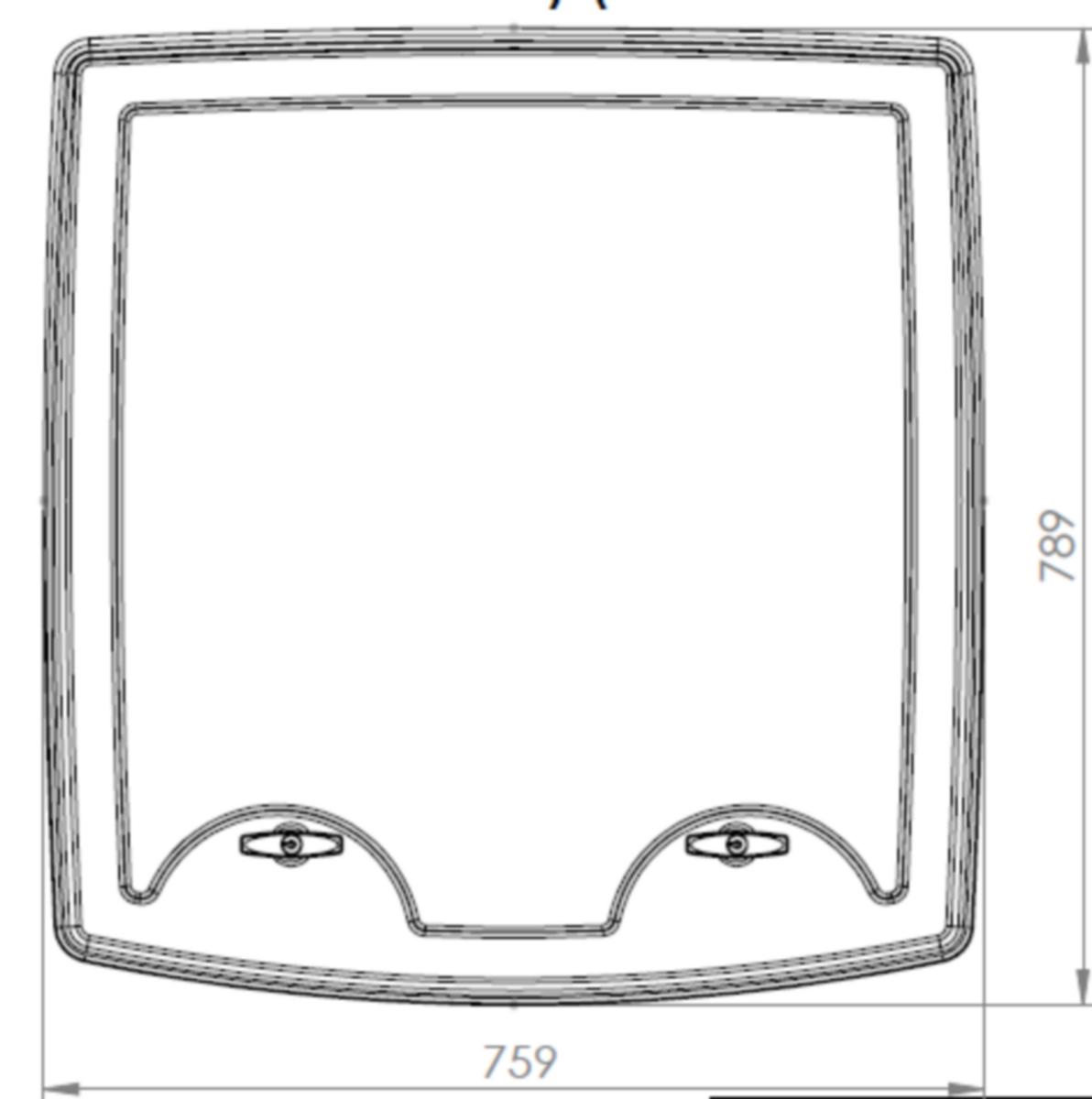 Kattoluukku huopa vilpe 739012 multiroof 200 ha - kattolu...