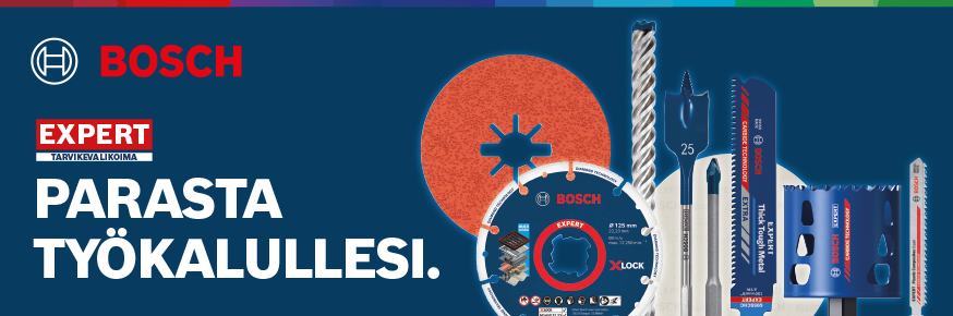 Kestävät ja tehokkaat EXPERT-tarvikkeet kaikkiin työkohte...